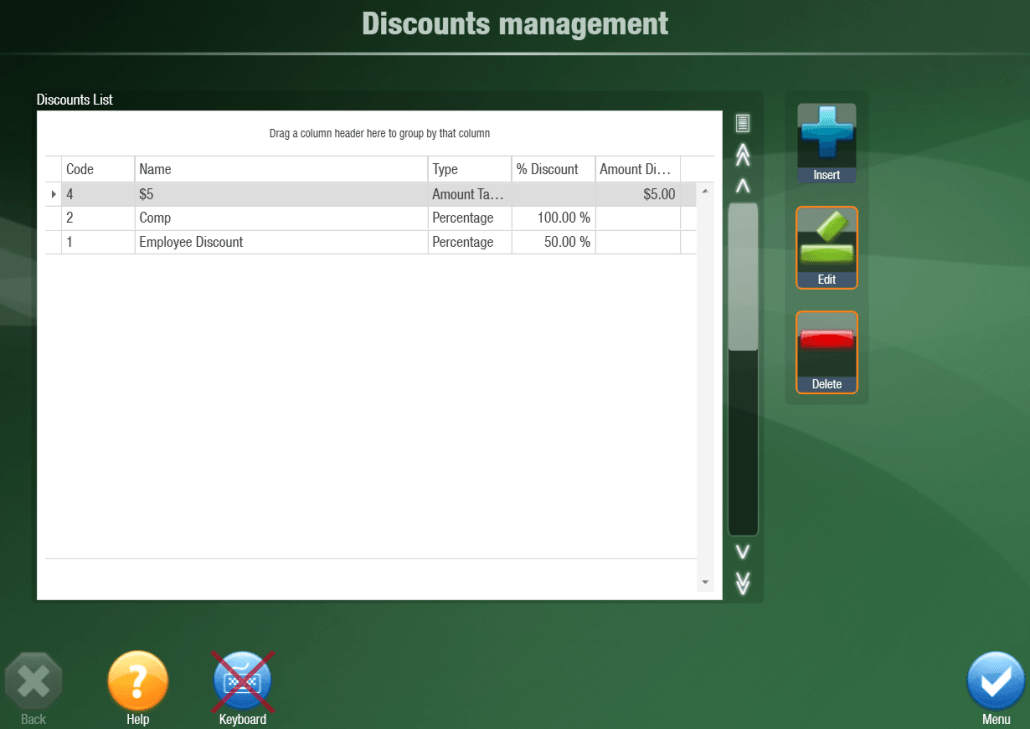 Setting up Discounts - Mynt