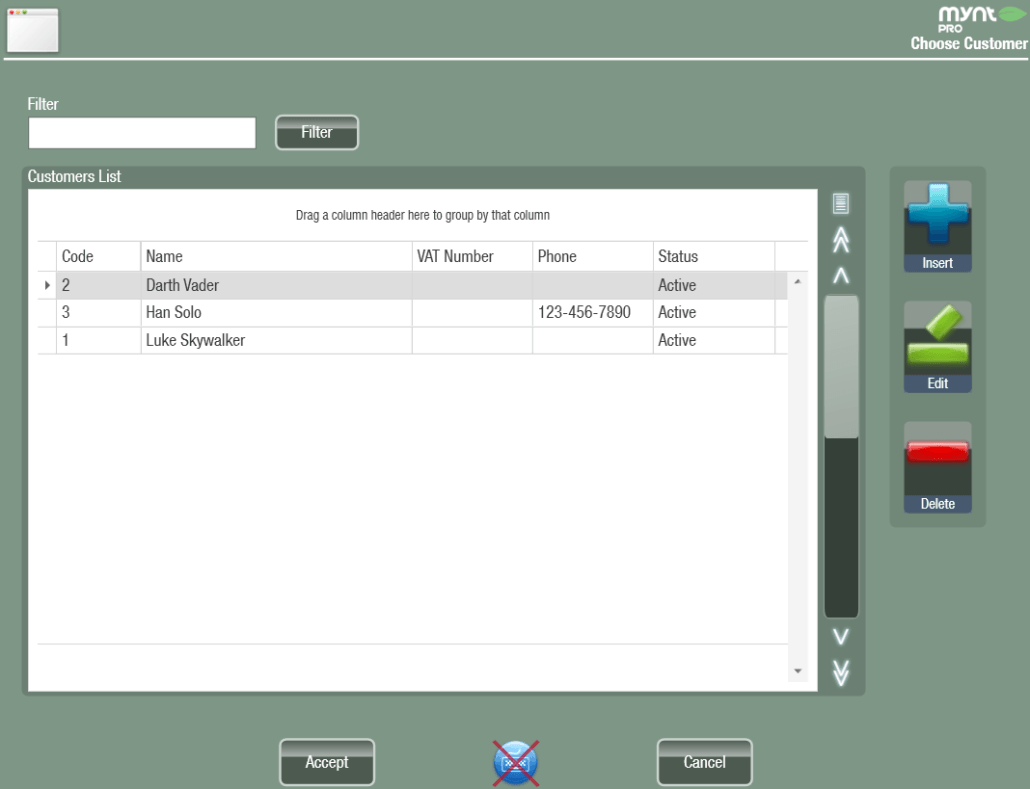 Using Charge Accounts - Mynt