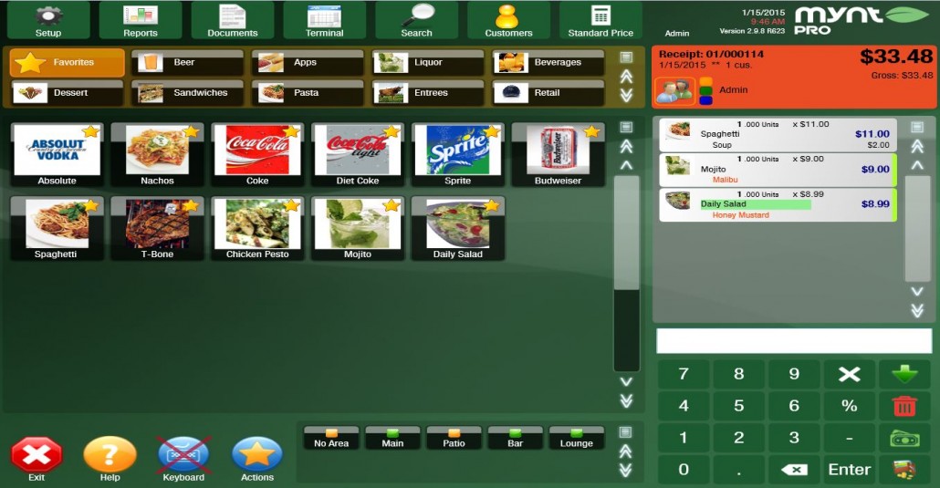 How to Create Tabs or To-Go Orders - Mynt